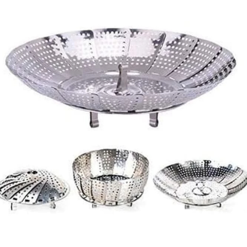 Jual alat kukus | Kukusan Stainless Flexibel Steamer Alat Kukus ...