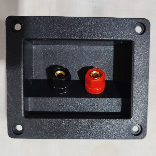 Jual TERMINAL BOX SPEAKER BIDING MERAH DAN HITAM / Terminal Speaker ...