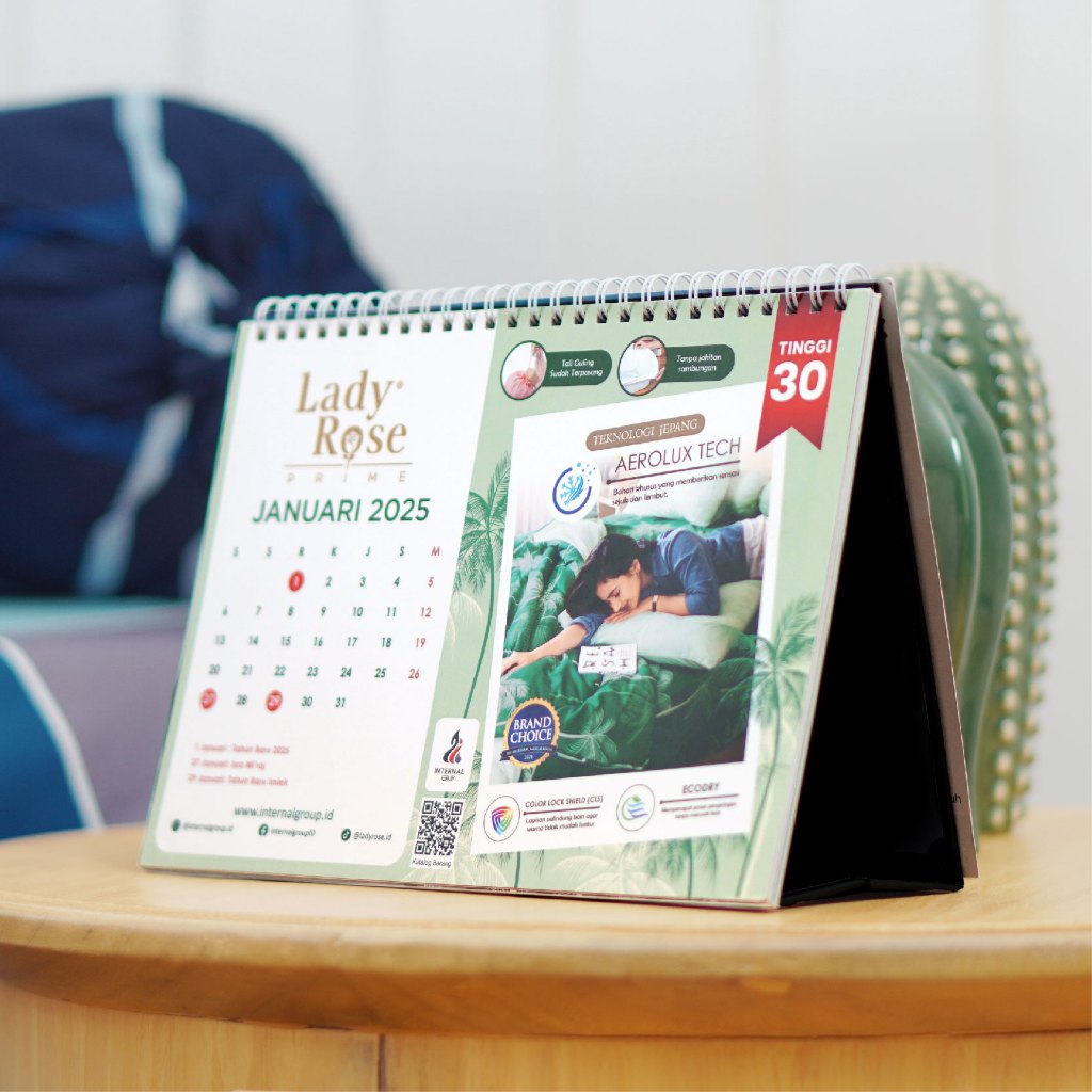 Jual Lady Rose - Kalender Duduk 2025 | Shopee Indonesia