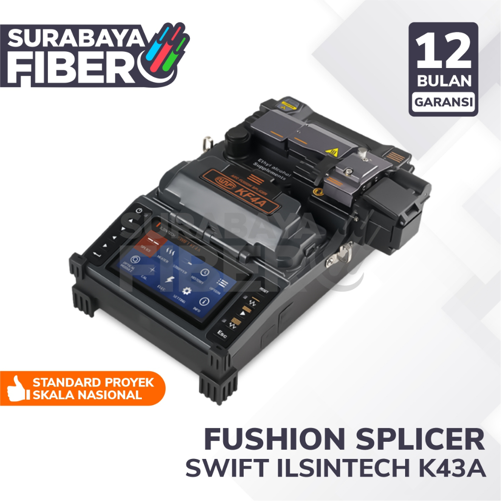 Jual Swift Ilsintech Fushion Splicer KF4A ATS ALL IN ONE - Professional Fiber Splicer - Garansi ...