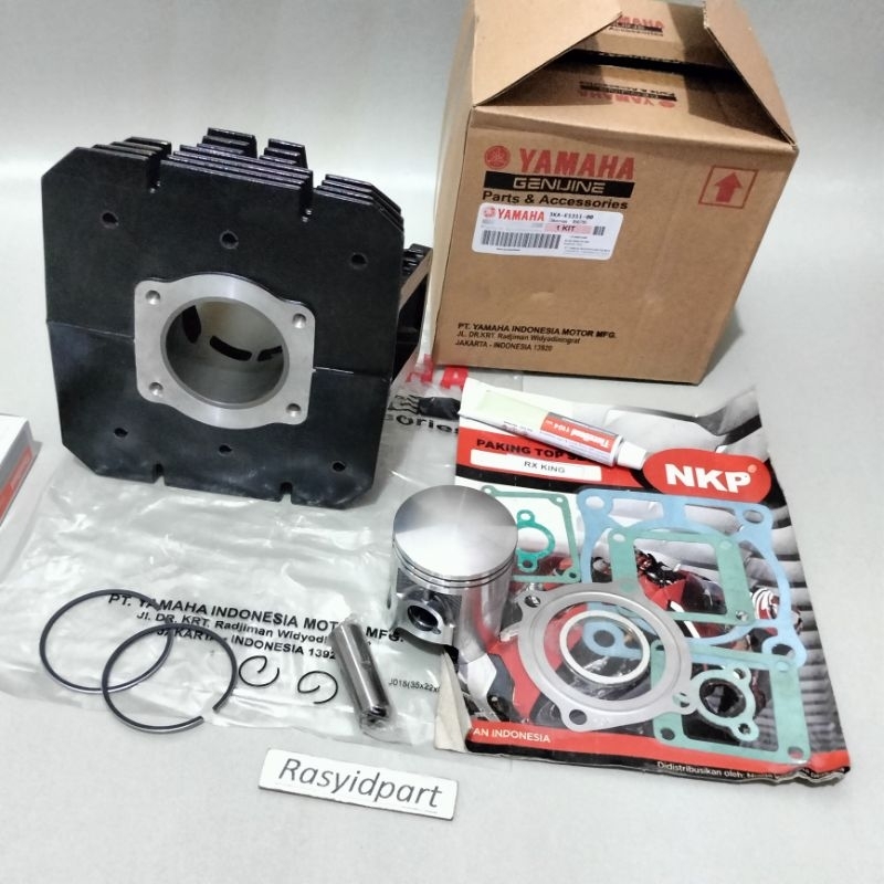 Jual Blok seher komplit isi piston kit,top set,lem paking anti panas Yamaha RK king YP 1 ...