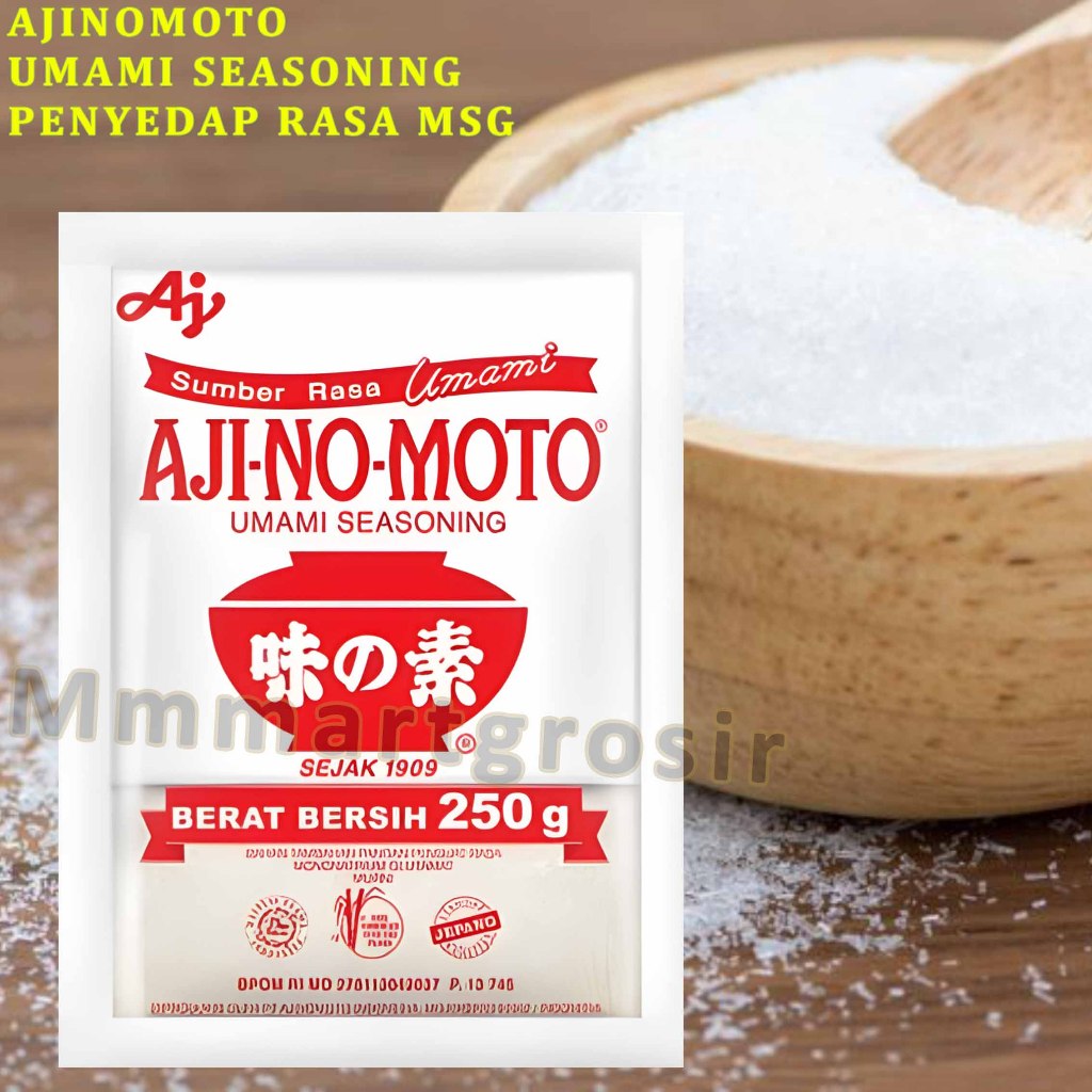 Jual Ajinomoto / Umami Seasoning / Penyedap Rasa Msg / 250gr | Shopee ...