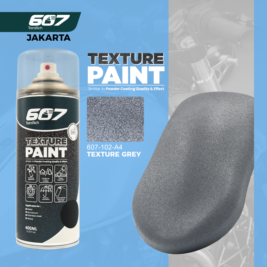 Jual Transrich 607 Cat Semprot Texture Paint-Cat Semprot Mirip Hasil ...