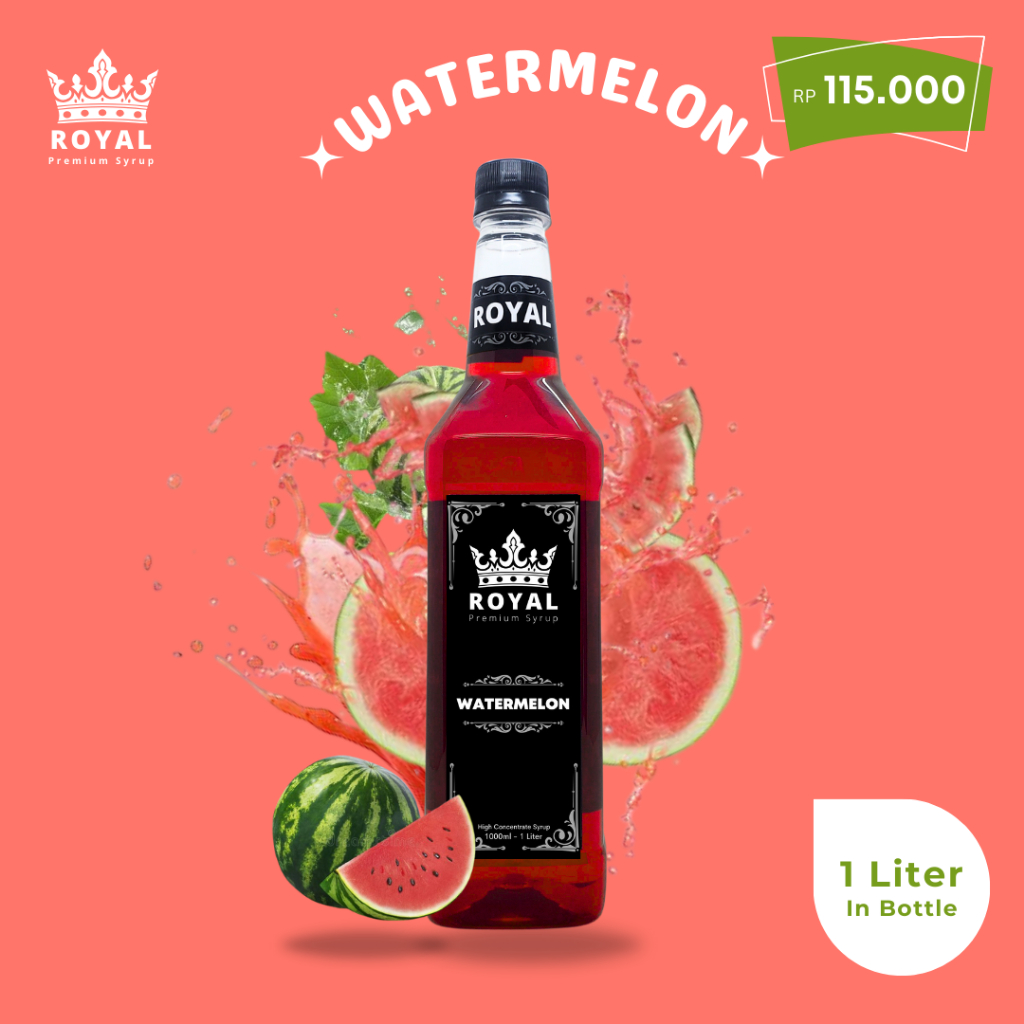 Jual Royal Watermelon Syrup - Sirup Semangka (Premium Quality) | Shopee ...