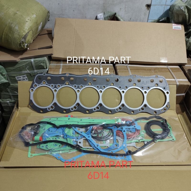 Jual PAKING FULL SET FUSO 6D14 PACKING GASKET KOP FULL SET 6D14 | Shopee Indonesia