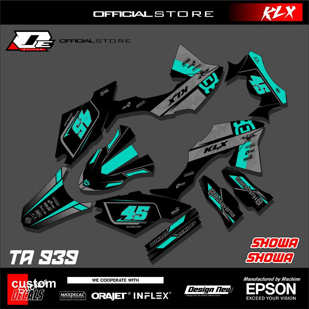Jual Stiker Decal Motor Klx Bf se extreme -Decal Klx Bf Variasi List ...