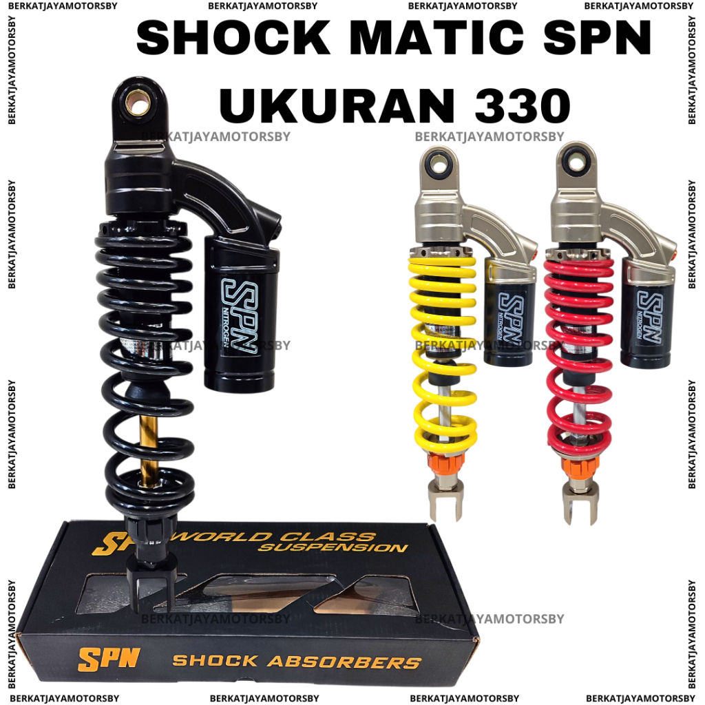 Jual SHOCK SPN ORIGINAL SHOCKBREAEKER BELAKANG TABUNG ATAS 310MM 330MM ...
