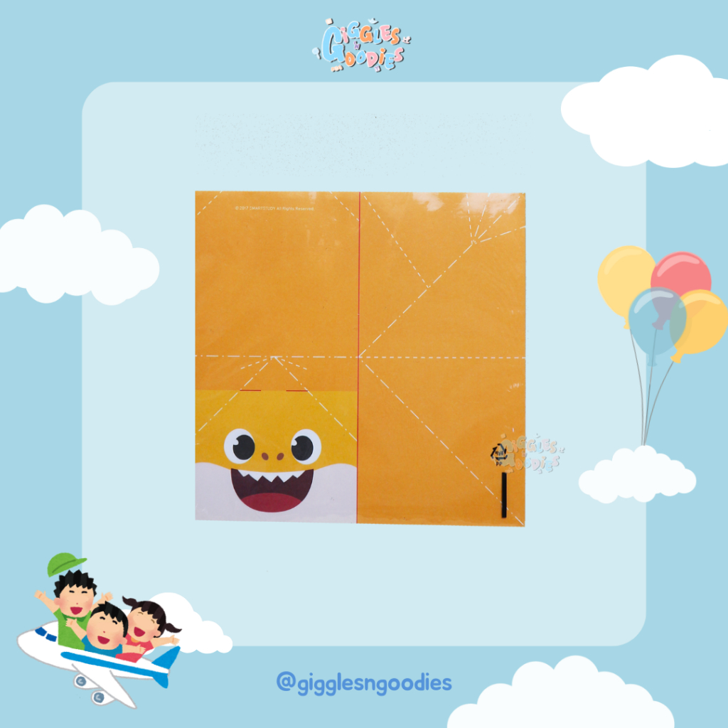Jual PINKFONG Baby Shark Origami / Folding Paper | Shopee Indonesia
