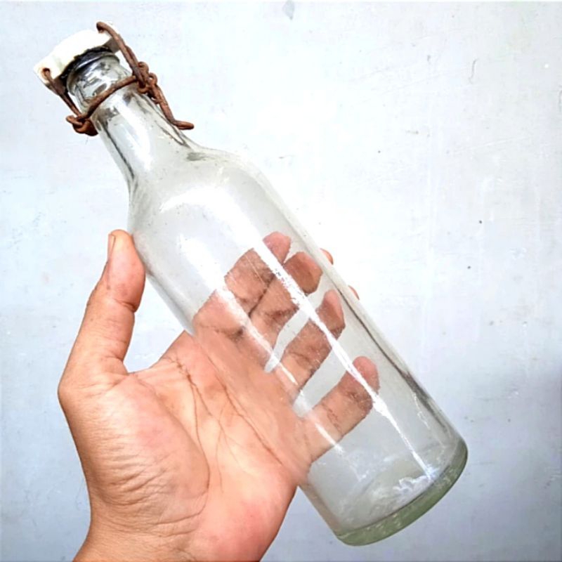 Jual Barang Jadul Botol Kaca Limun Tutup Porcelain Utuh Mulus Antik ...