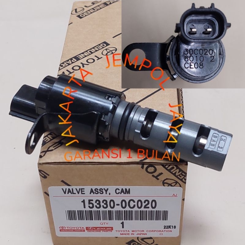 Jual SENSOR OIL CAM VVTI OCV OIL CONTROL VALVE FORTUNER VRZ INNOVA ...