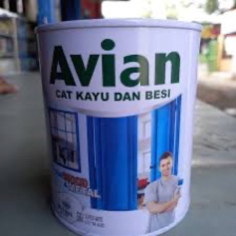 Jual avian cat kayu dan besi 1kg warna SW, SB | Shopee Indonesia