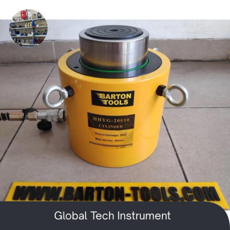 Jual 200T 50mm Single Hydraulic Cylinder Standard BARTON Silinder Hidrolik | Shopee Indonesia