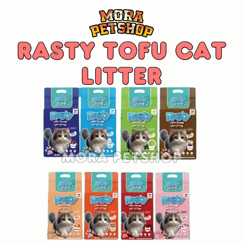 Jual Rasty Tofu Cat Litter Premium Kemasan 8L | Shopee Indonesia