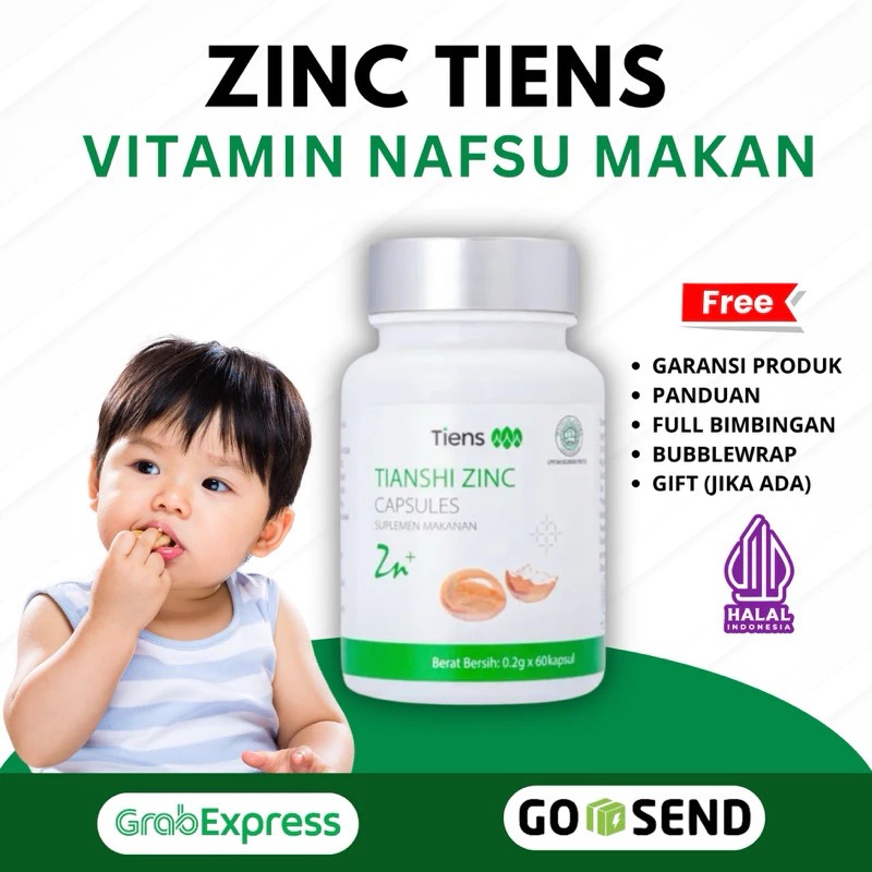 Jual Zinc Tiens Anak untuk Anak & Bayi Penggemuk Badan Penambah Nafsu ...