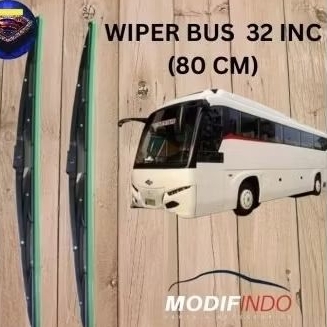 Jual Wiper Bus Panjang 80cm,32 in,model baut ..harga per Set | Shopee ...
