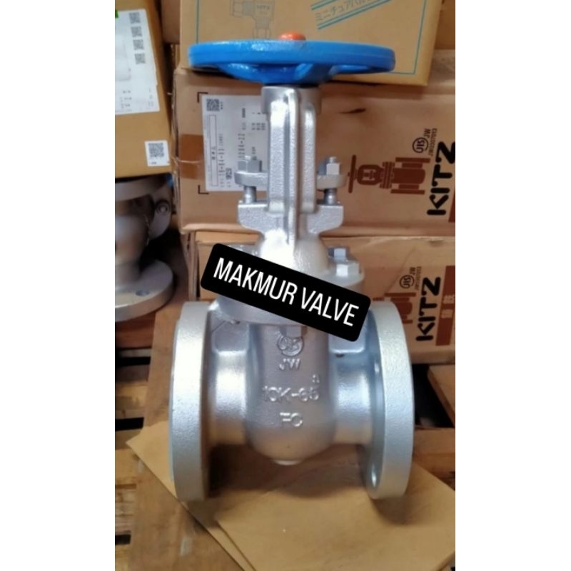 Jual GATE VALVE KITZ JIS 10K AS NAIK CAST IRON TYPE FCL 3" | Shopee Indonesia