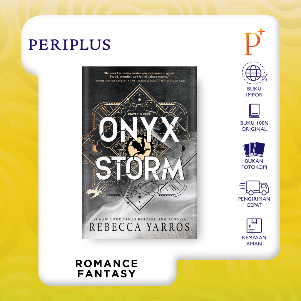 Jual Onyx Storm by Rebecca Yarros - paperback - 9780349437071 | Shopee ...