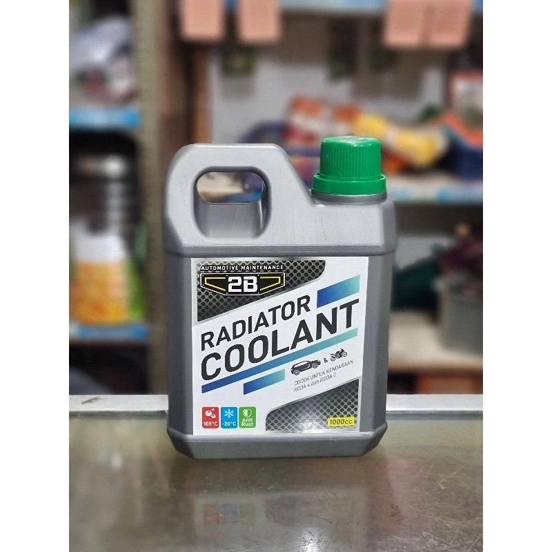 Jual AIR RADIATOR COOLENT COOLANT 1 LITER ANTI RUST MOTOR DAN MOBIL 2B ...