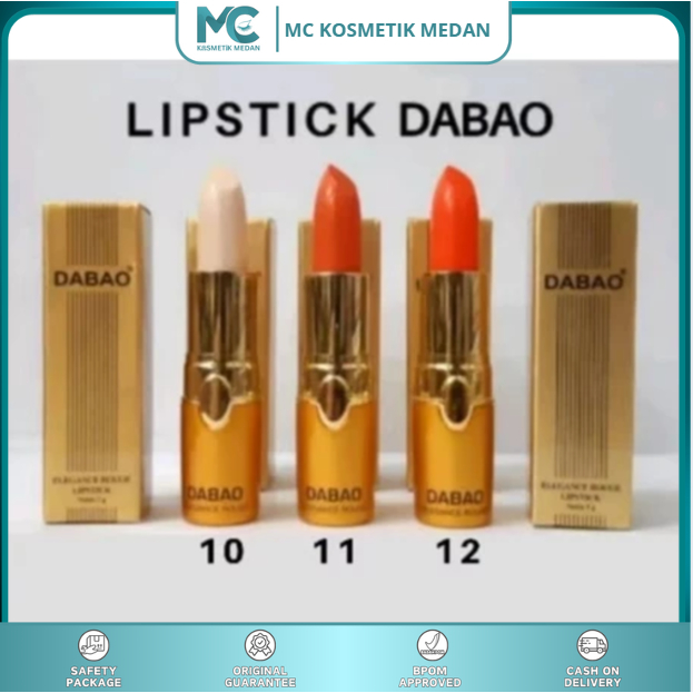 Jual DABAO ELEGANCE ROUGE LIPSTICK | Shopee Indonesia