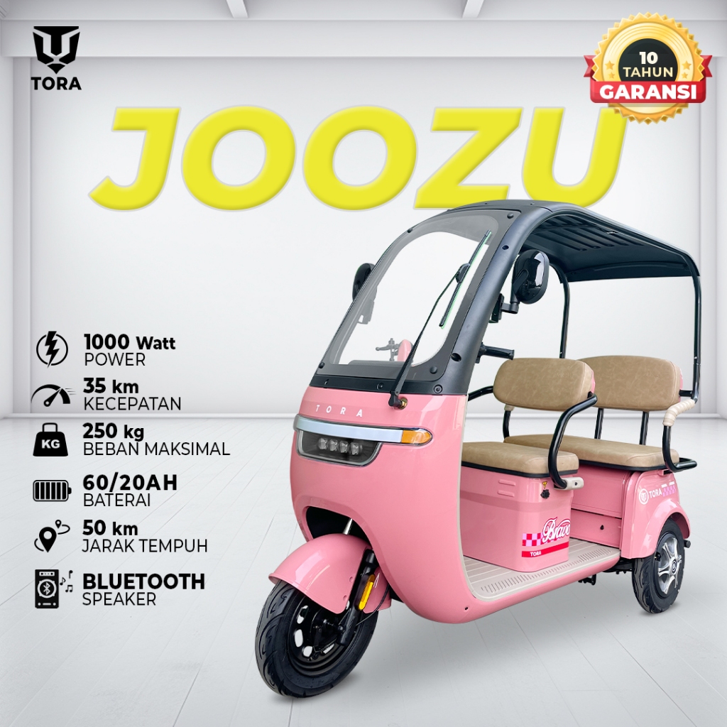 Jual Sepeda Listrik TORA type JOOZU Bajaj/ Terbaru bergaransi RESMI ...