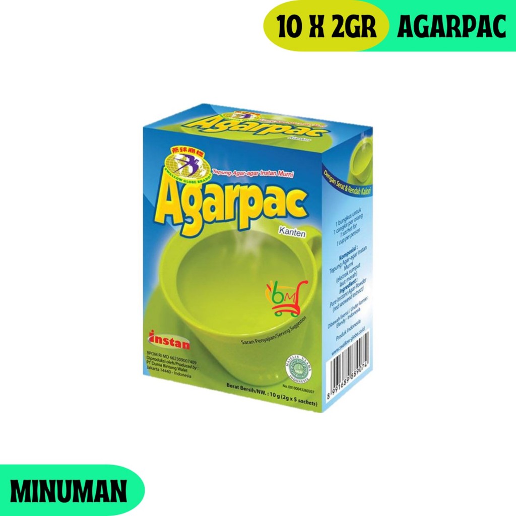 Jual Agarpac Box Agar-Agar dari Swallow Kaya Serat Sehat untuk Tubuh ...