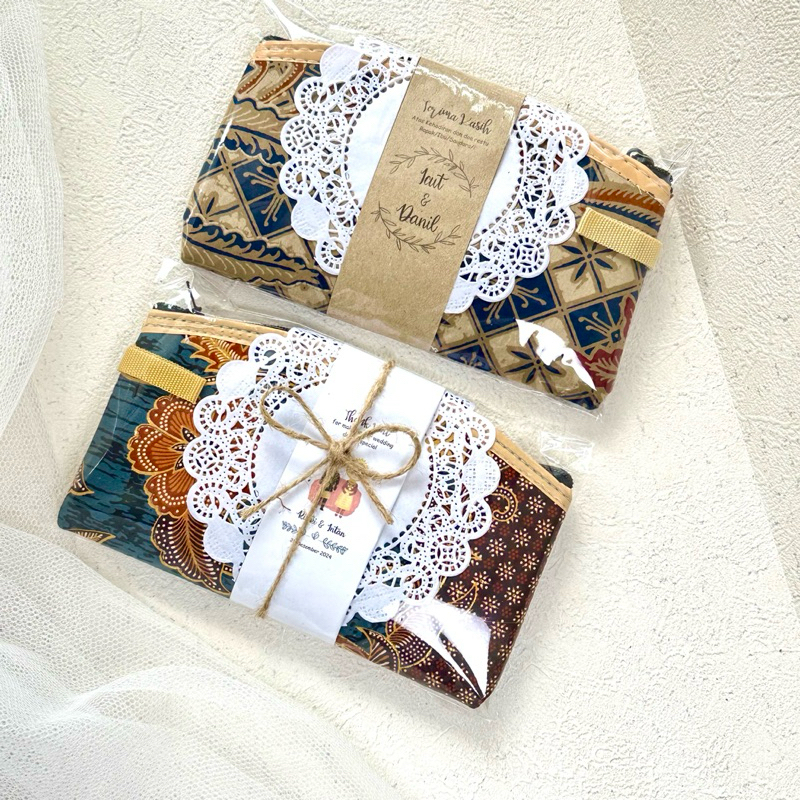 Jual PAKET 100pcs! SOUVENIR POUCH DOMPET BATIK KHAS JOGJA | Shopee Indonesia