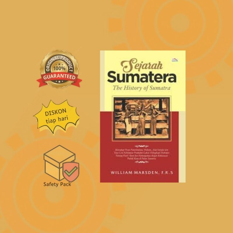 Jual Sejarah Sumatera (The History of Sumatra) - William Marsden ...
