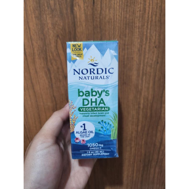 Jual Nordic Naturals Baby DHA Vegetarian (30ml) | Shopee Indonesia