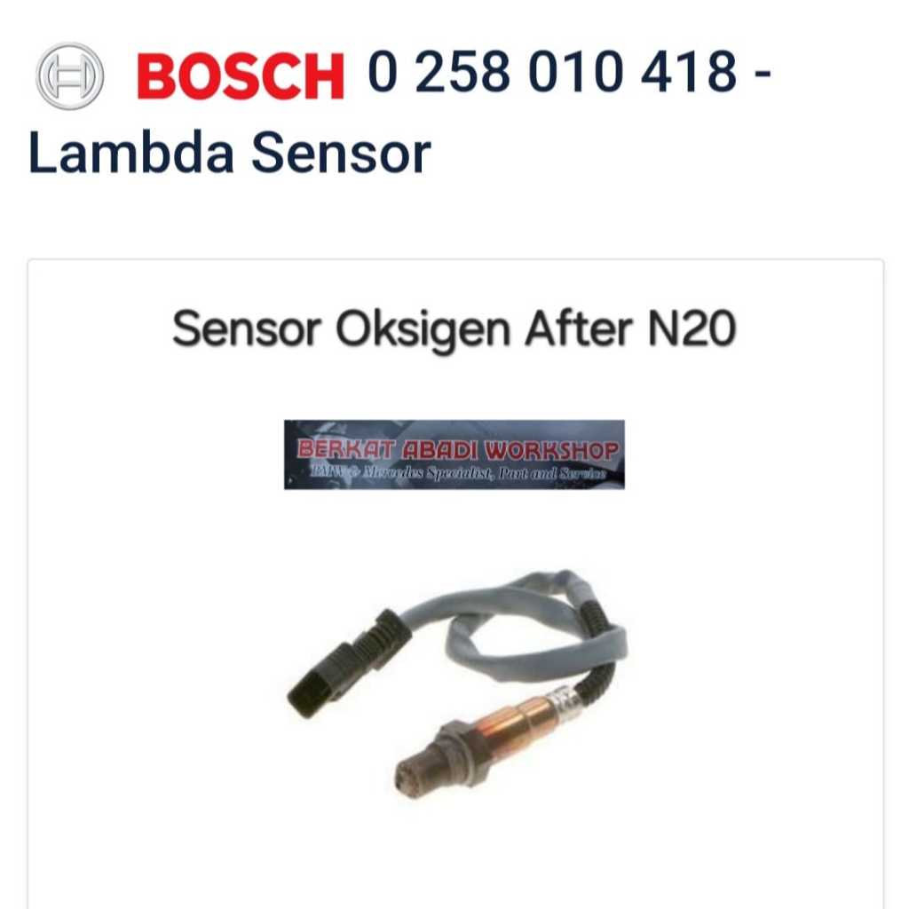 Jual Sensor Oksigen BMW N20 After Before Merk Bosch | Shopee Indonesia