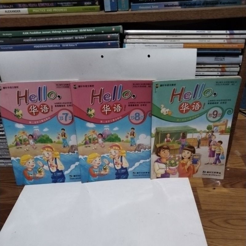 Jual BUKU HELLO STUDENT'S BOOK KELAS 7,8,9 SMP BELAJAR BAHASA MANDARIN ...