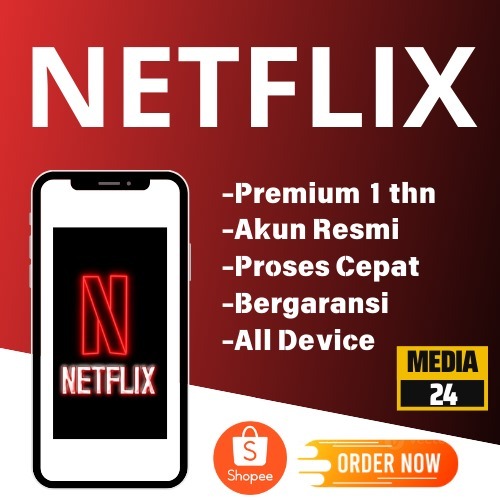 Jual Proses Cepat Net.FLixs Premium All Device 1 Tahun Full Garansi | Shopee Indonesia