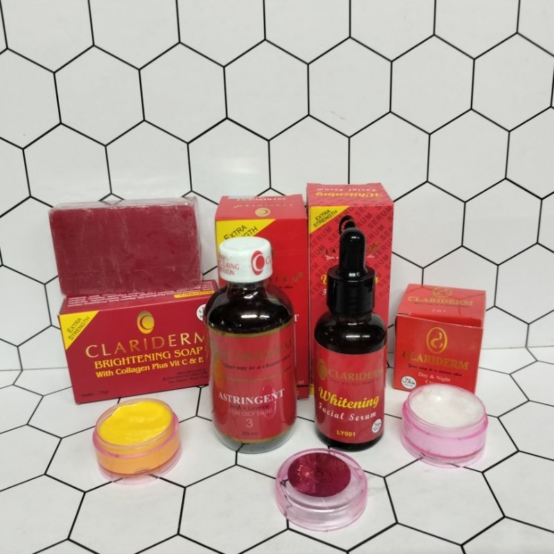 Jual paket cream clariderm susun ori 5in1 | Shopee Indonesia