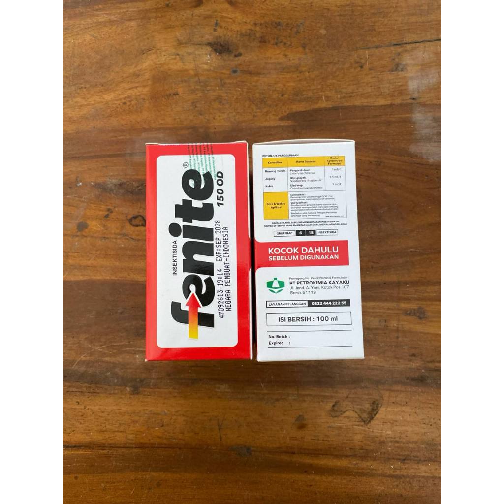 Jual INSEKTISIDA FENITE 150 OD 100 ML racun ulat grayak ulat krop jenis ...