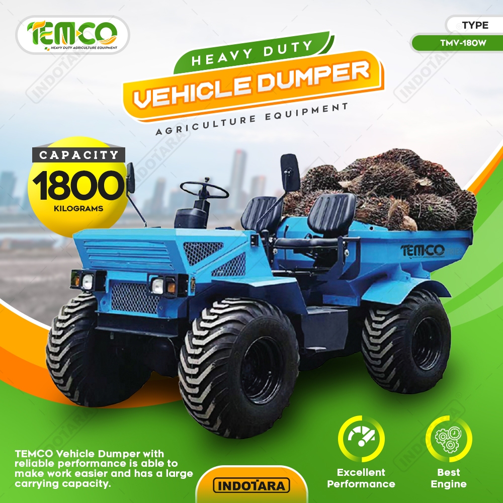 Jual Alat Angkut Sawit / Multipurpose Vehicle Dumper Temco TMV-180W | Shopee Indonesia