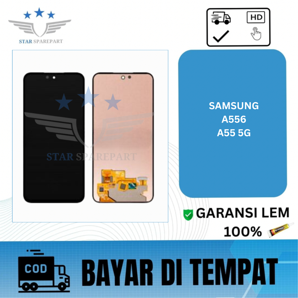 Jual LCD TOUCHSCREEN SAMSUNG A556 / A55 5G | Shopee Indonesia