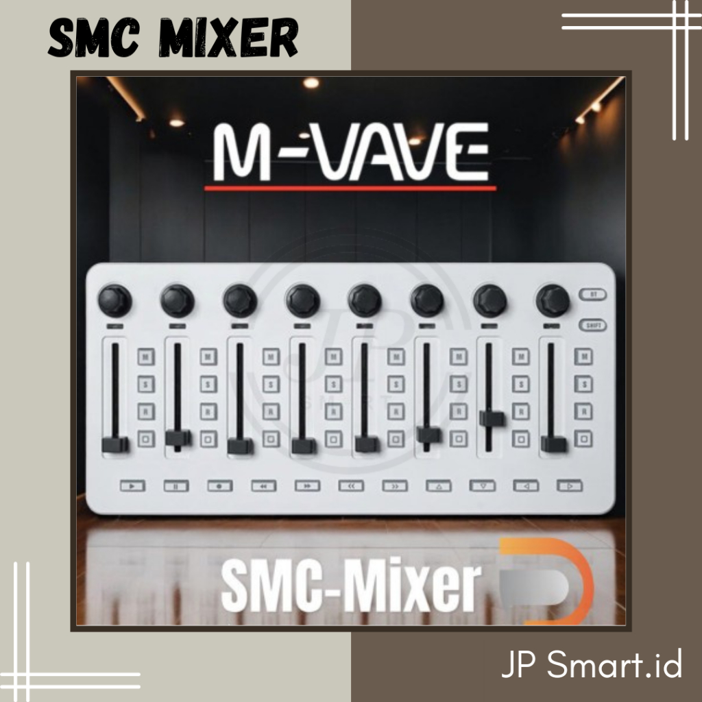 Jual M-VAVE MVAVE M VAVE SMC MIXER Midi Controller Bluetooth Mvave 8Encoder bluetooth | Shopee ...