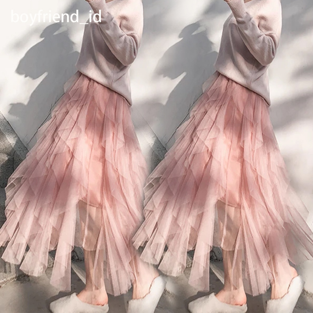 Jual Rok tutu dewasa / Dua lapis tulle / rok jaring 7/8 / korean style ...