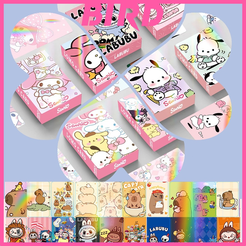 Jual BirdToys 30PCS LOMO CARD Labubu Lomo card Cinnamoroll Photocard ...