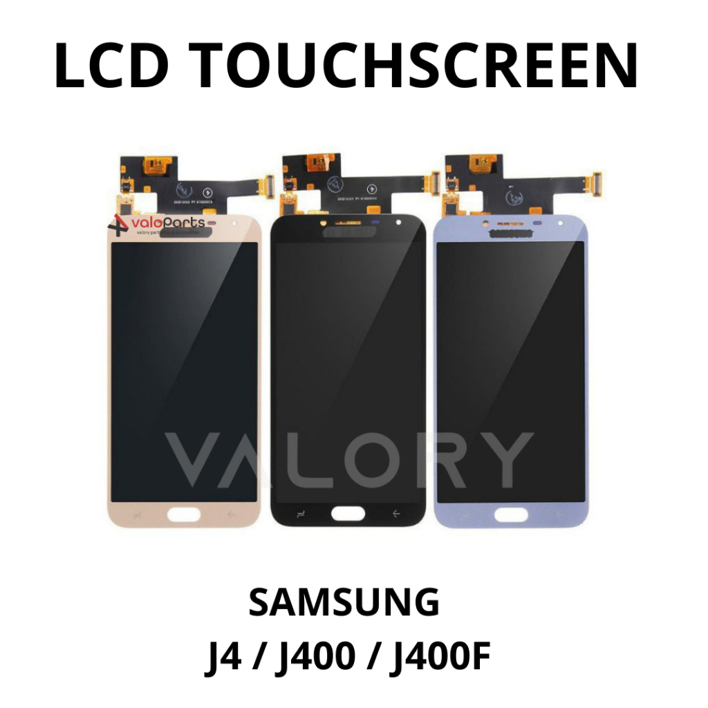 Jual LCD SAMSUNG J4 / J400 / J400F + TOUCHSCREEN CONTRAS BLACK | Shopee ...