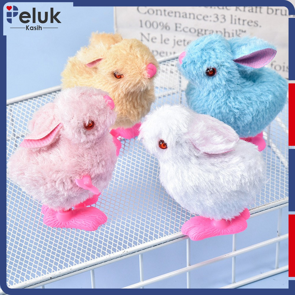Jual Mainan Kelinci Bulu Lucu Berjalan / Mainan Kelinci Mini Putar ...