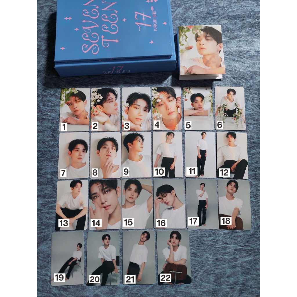 Jual (READY STOCK) Photocard Joshua Seventeen Best Album '17 Is Right Here (DEAR Ver.) Photocard ...