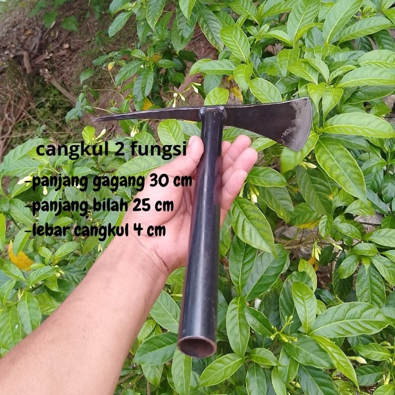 Jual cangkul rumput cangkul 2 fungsi ganco dua sisi | Shopee Indonesia