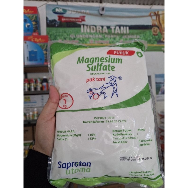 Jual MAGNESIUM SULFATE PAK TANI - KEMASAN 1KG | Shopee Indonesia