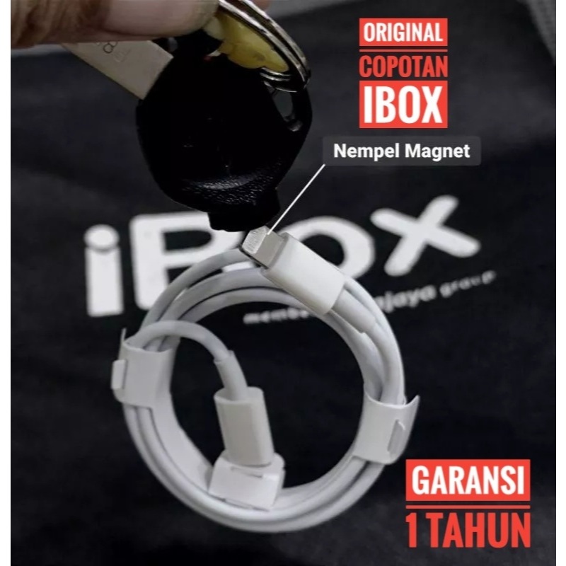 Jual KABEL IPHONE TIPE C ORIGINAL iBOX | Shopee Indonesia