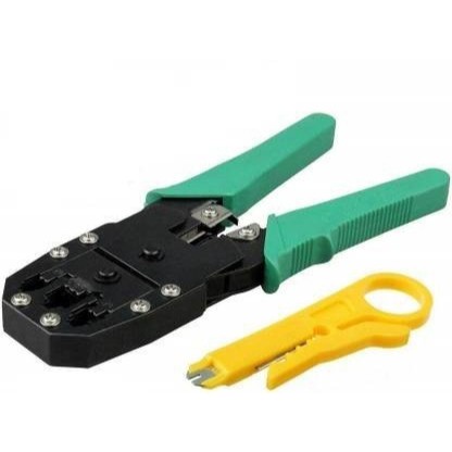 Jual tang crimping tools soket kabel LAN kabel telepon RJ45 RJ11 RJ12 ...