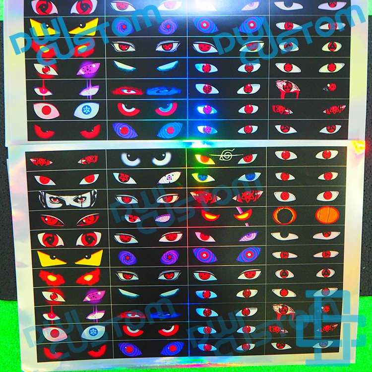 Jual Stiker Str0b0 Mata Miniatur Bus Bahan Hologram Anti Air | Shopee ...