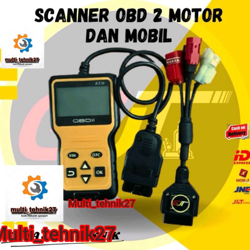 Jual Scanner Motor Yamaha OBD II untuk motor OBD | Shopee Indonesia