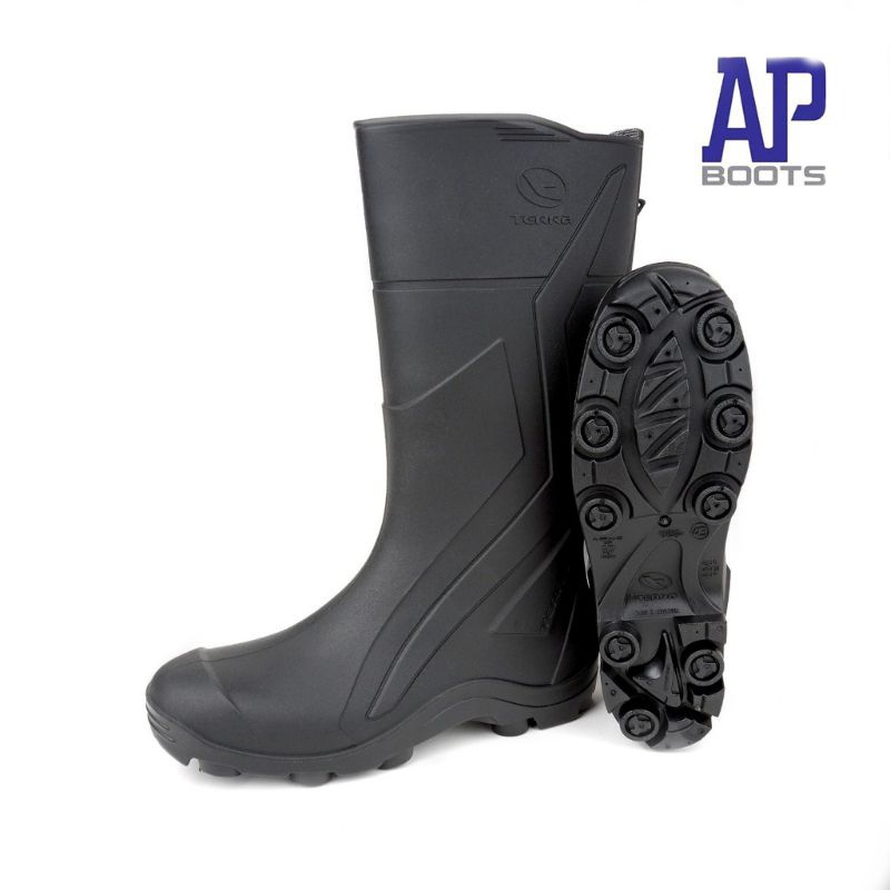 Jual sepatu boot tinggi TERA GP hitam Ap boots anti slip air lentur ...