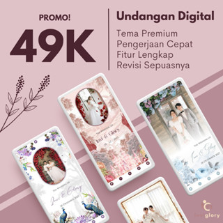 Jual Undangan Digital Pernikahan Website Online Premium | Undangan Web ...