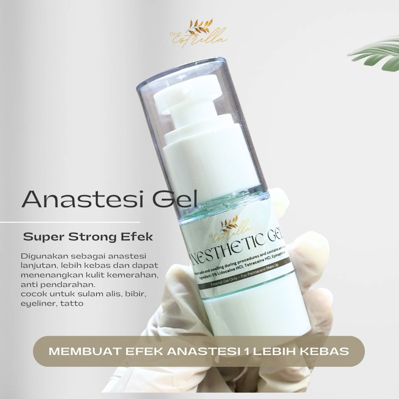 Jual anastesi gel sulam alis super kebas anti kemerahan dan anti ...